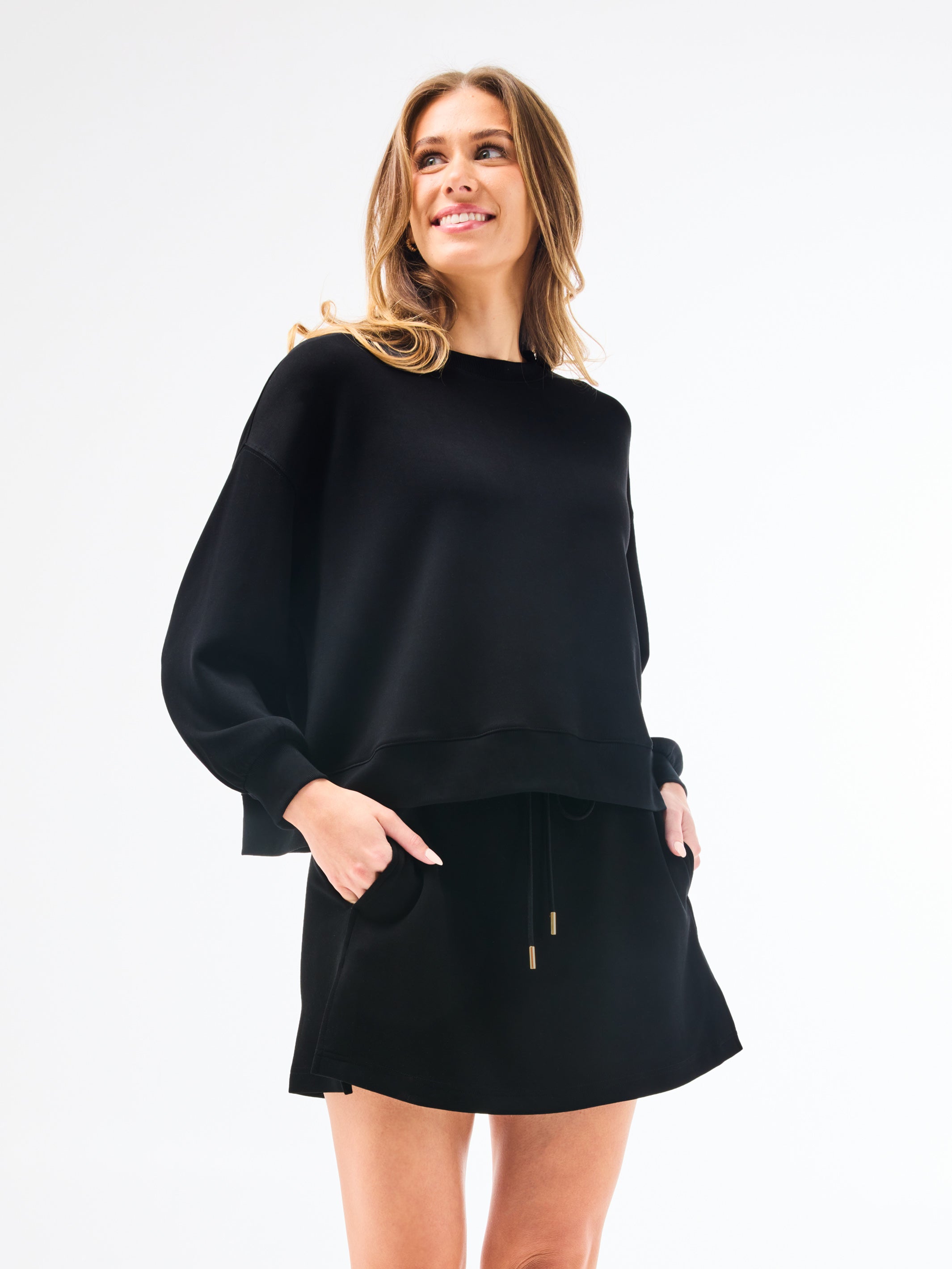 Cora Skort | Black – Mary Square