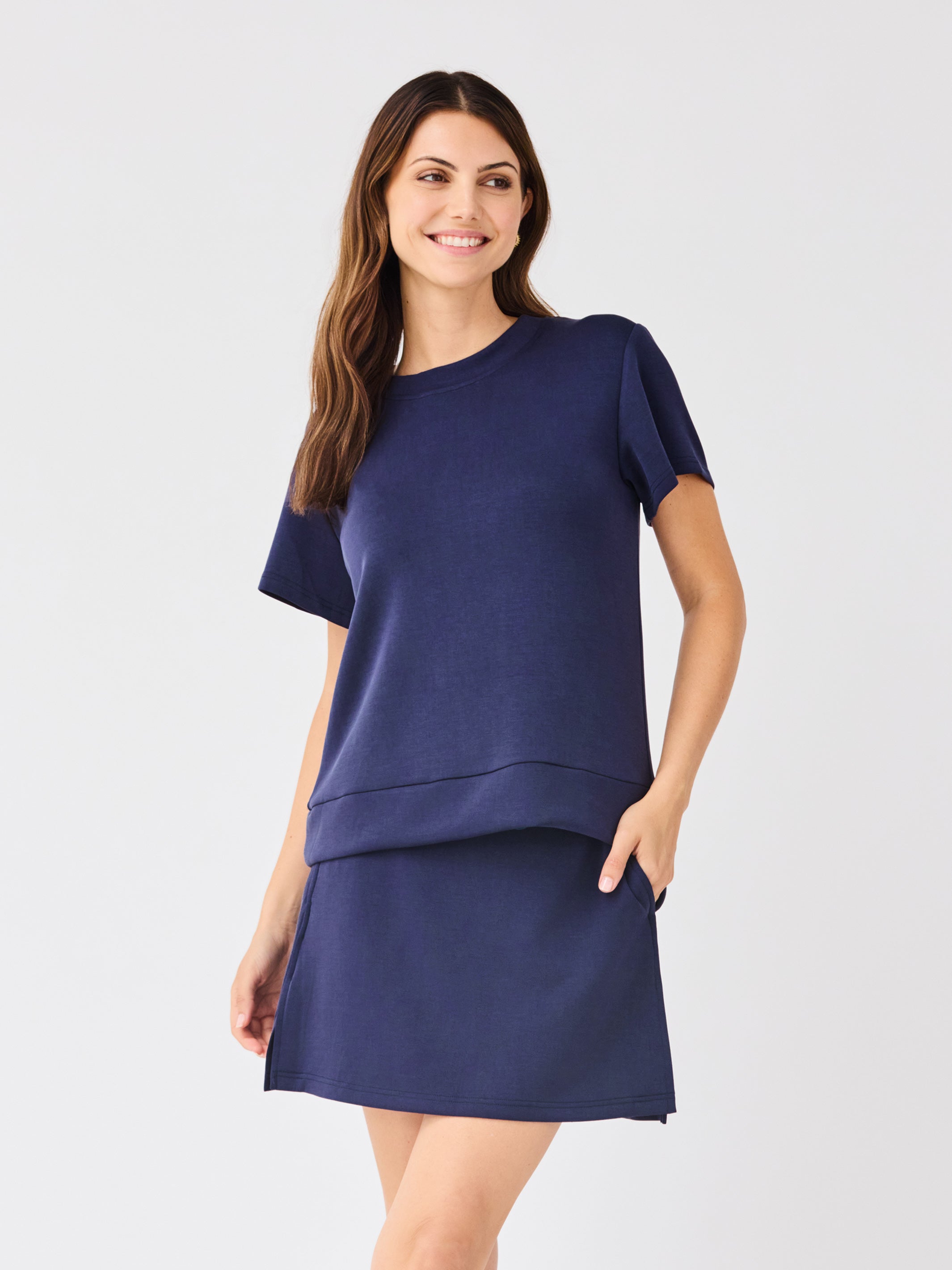 Cora Skort | Navy – Mary Square