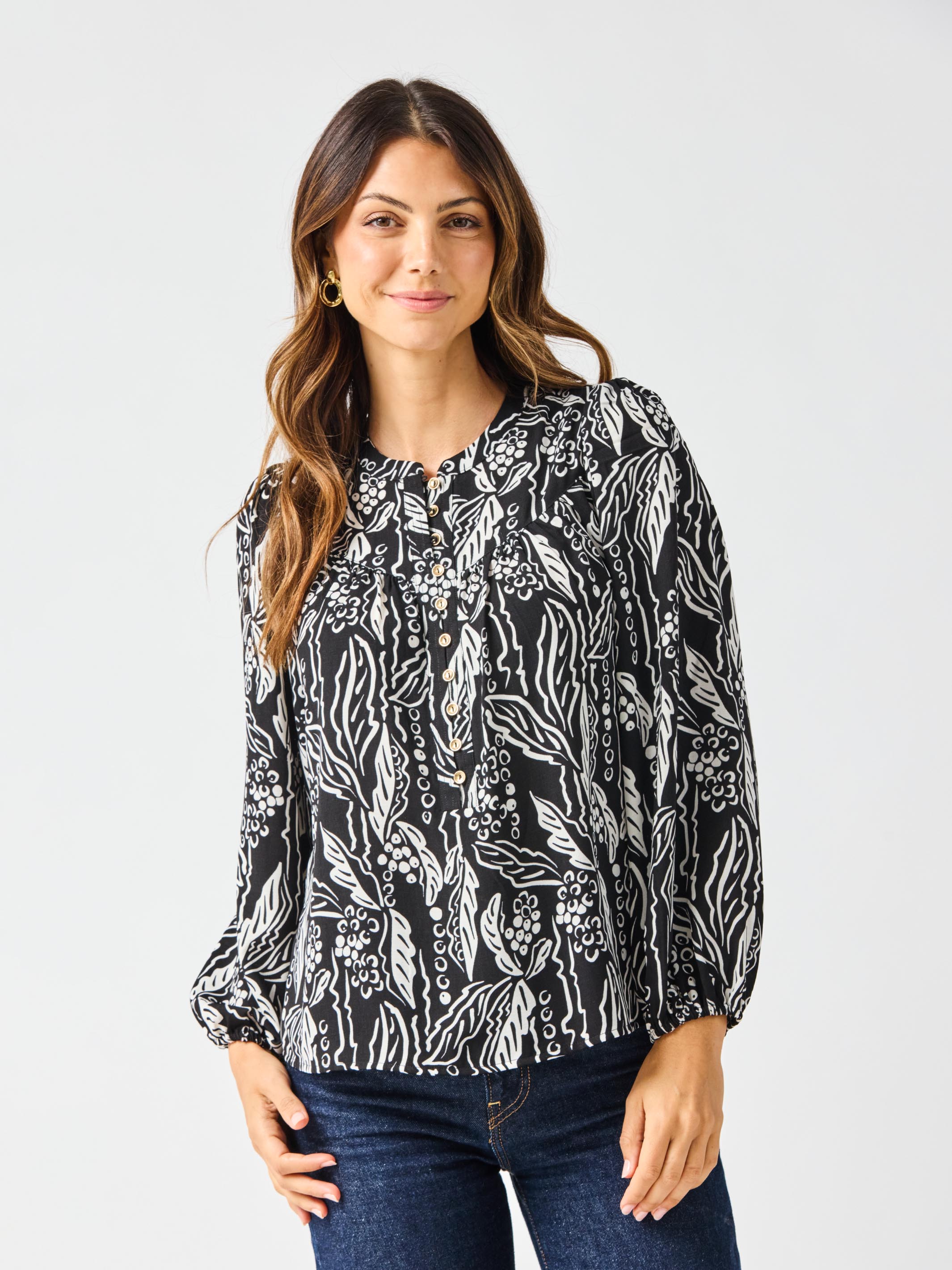 Brianna Top | After Midnight Black – Mary Square